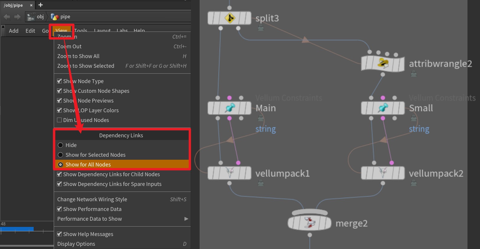 Houdini查找引用 | 记录